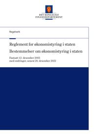 Reglement for økonomistyring i staten